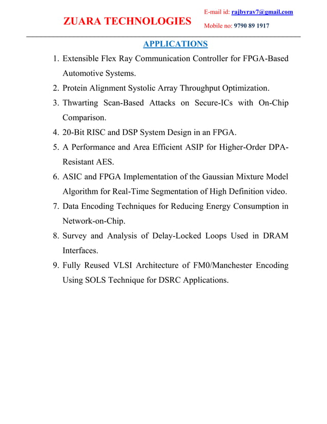 Vlsi matlab -titles-2014-15 | PDF