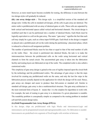 Vlsi physical design-notes | DOCX