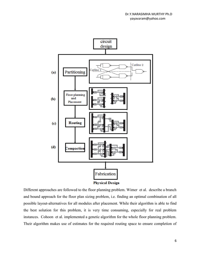 Vlsi Physical Design Notes Docx Computing Technology And Computing