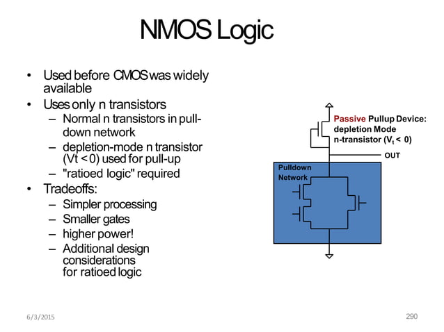 Gate level design, switch logic, pass transistors | PPTX