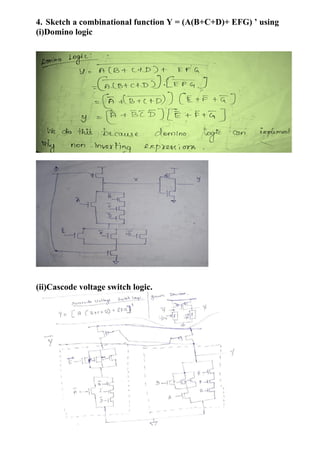 vlsi 2 unit.pdfvlsi unit 2 important notes for ece department | PDF