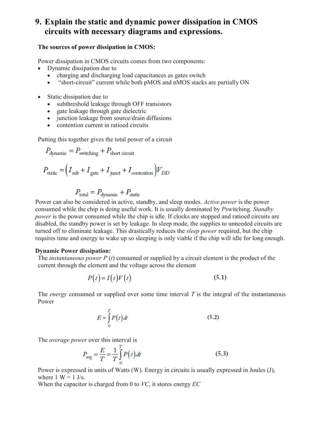 vlsi 2 unit.pdfvlsi unit 2 important notes for ece department | PDF ...