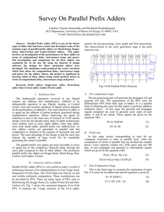Survey on Prefix adders | DOC