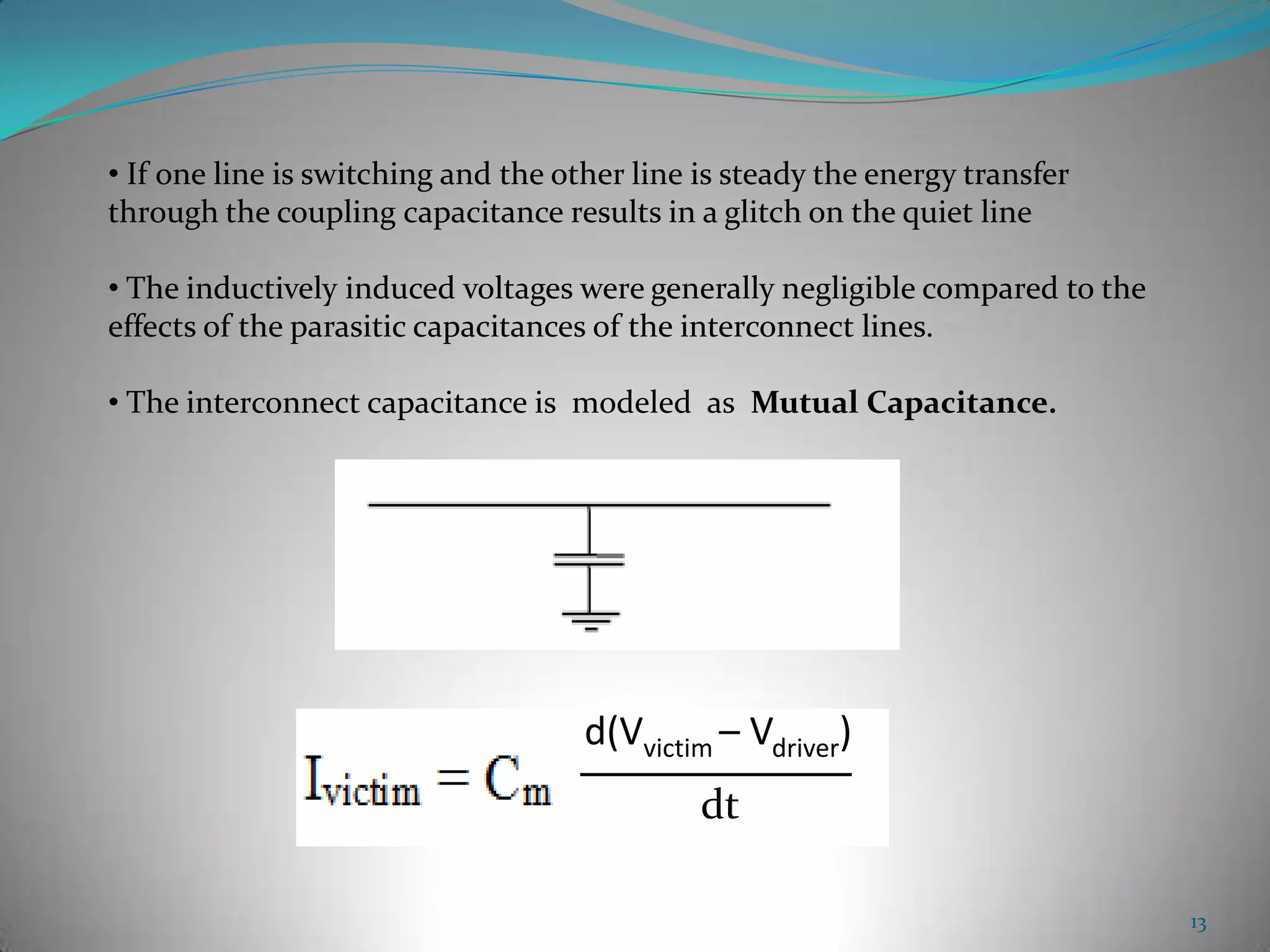 Crosstalk Minimisation Using Vlsi Pptx Computer Networking Computing