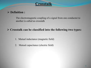 crosstalk minimisation using vlsi | PPTX | Computer Networking | Computing