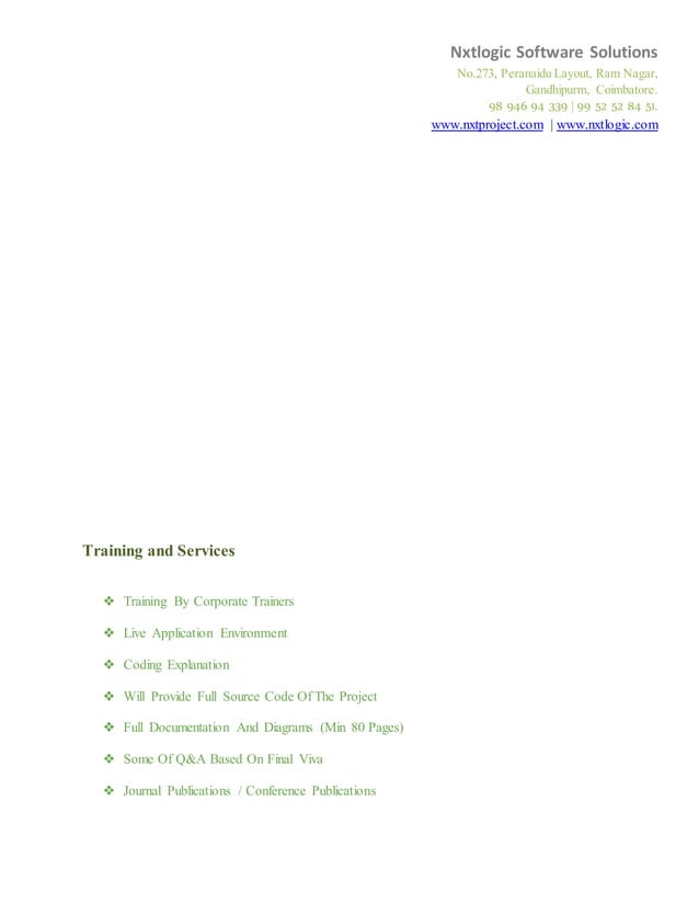 Vlsi Based Final Year Project Topics And Ideas Docx