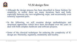 Vlsi design 11 | PPTX | Computing | Technology & Computing