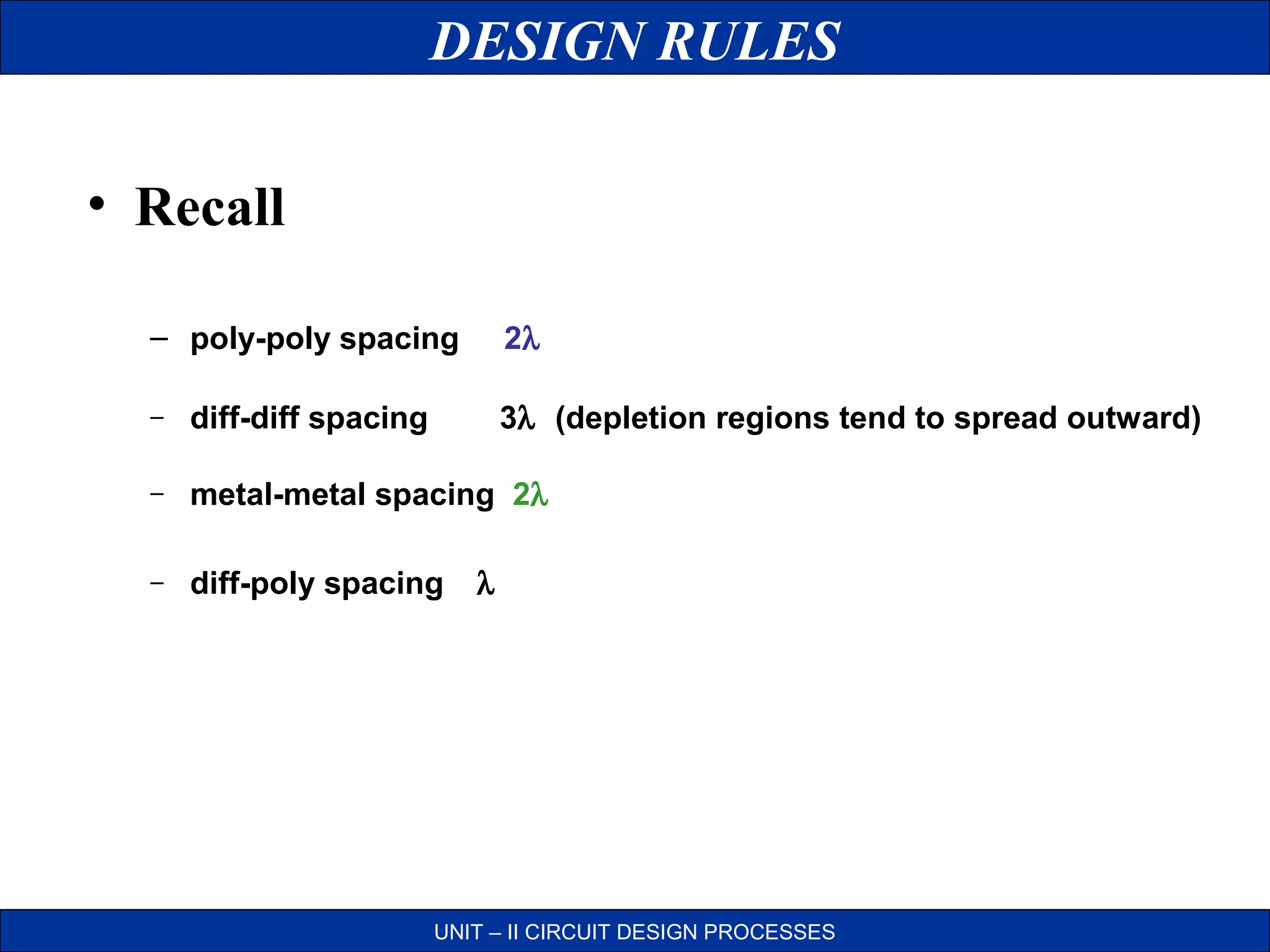 Vlsi Circuit Design Process Ppt