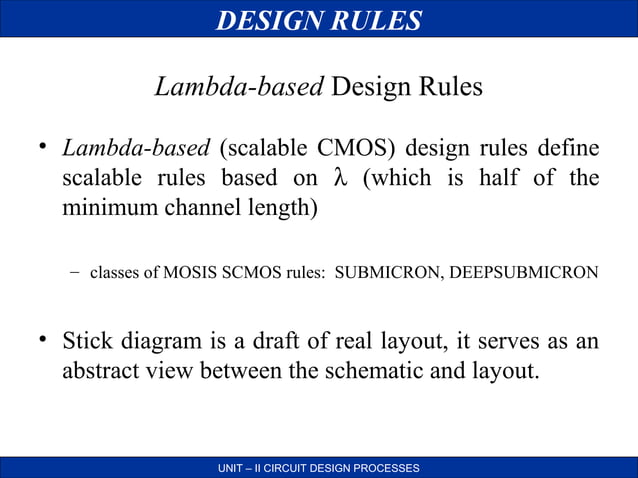 VLSI circuit design process | PPT