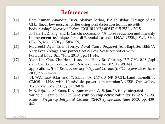 Analog VLSI Circuit optimization Technique .pptx