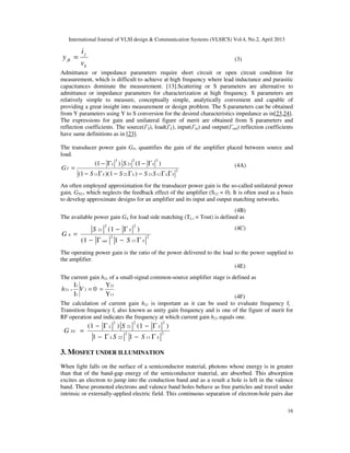 EVALUATION OF OPTICALLY ILLUMINATED MOSFET CHARACTERISTICS BY TCAD ...