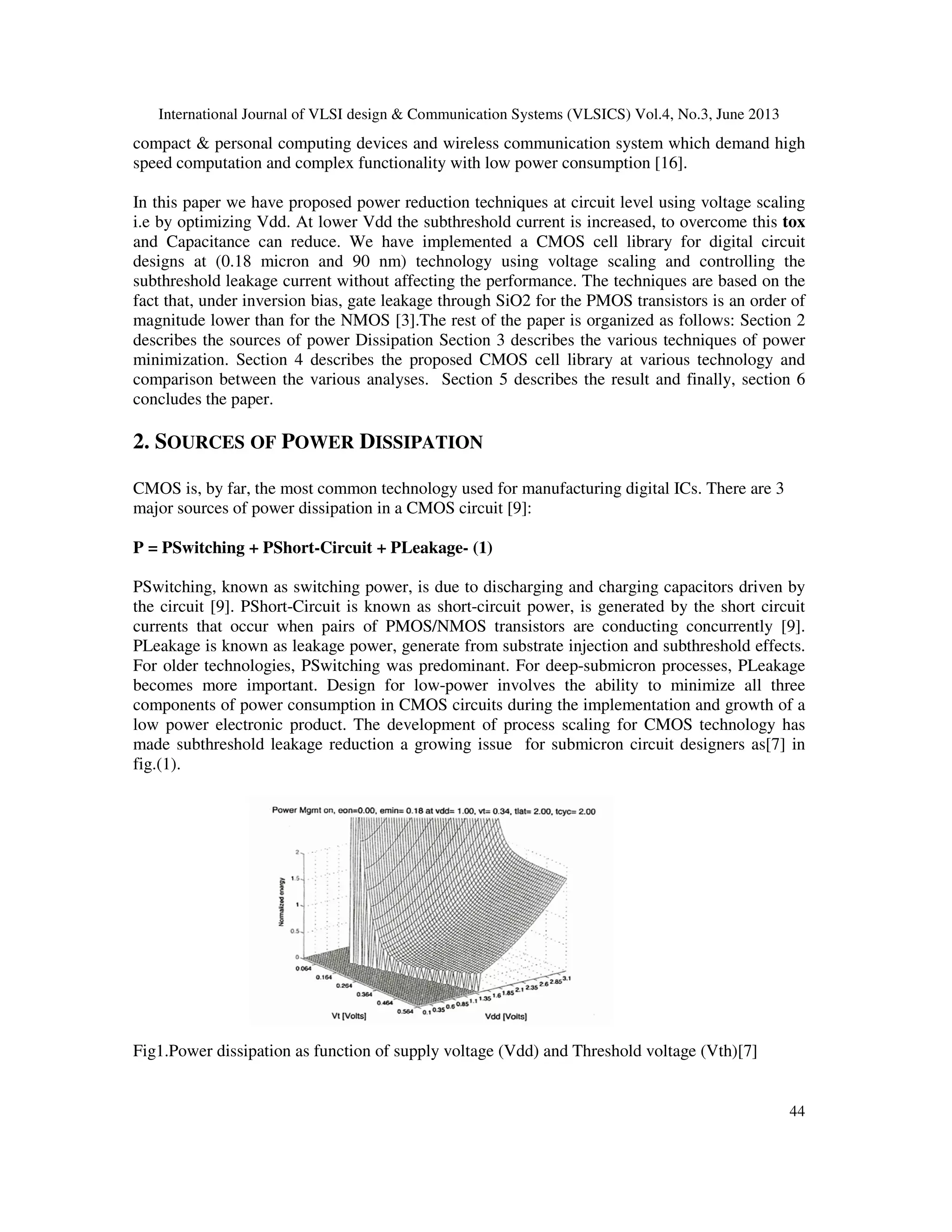 CMOS LOW POWER CELL LIBRARY FOR DIGITAL DESIGN | PDF