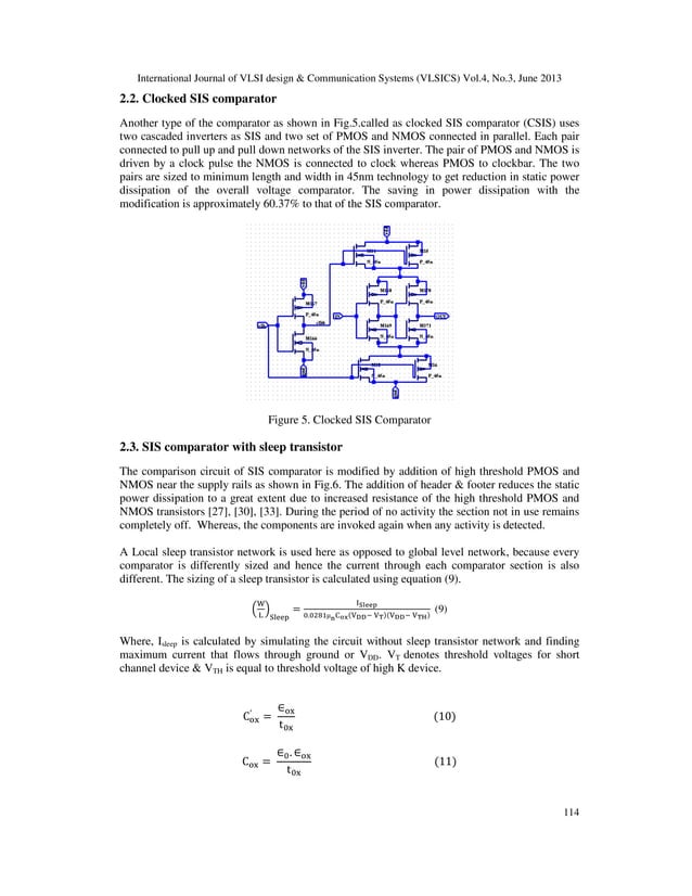 DESIGN OF IMPROVED RESISTOR LESS 45NM SWITCHED INVERTER SCHEME (SIS) ANALOG TO DIGITAL CONVERTER ...