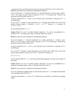 EVOLUTION OF STRUCTURE OF SOME BINARY GROUP-BASED N-BIT COMPARATOR, N-TO-2N DECODER BY ...
