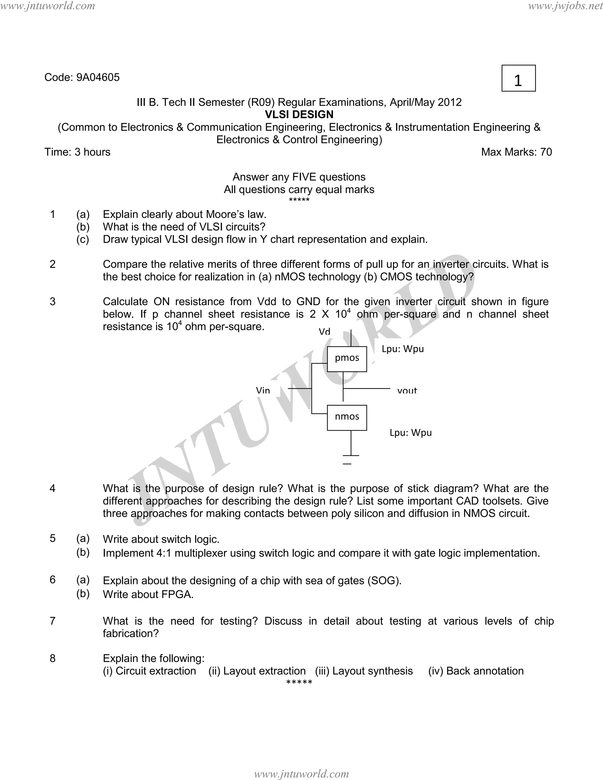 Vlsi design | PDF Vlsi design | PDF