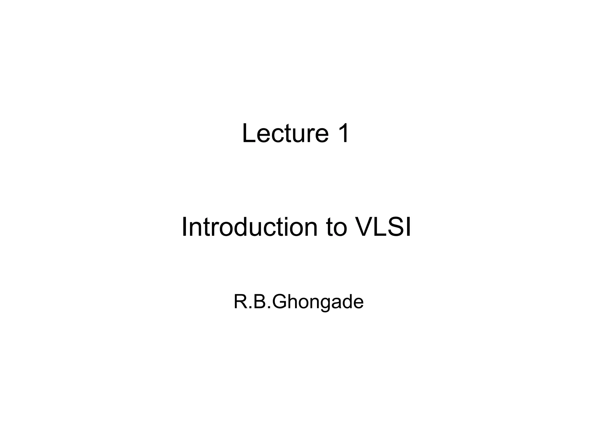 Vlsi design | PDF | Computing | Technology & Computing