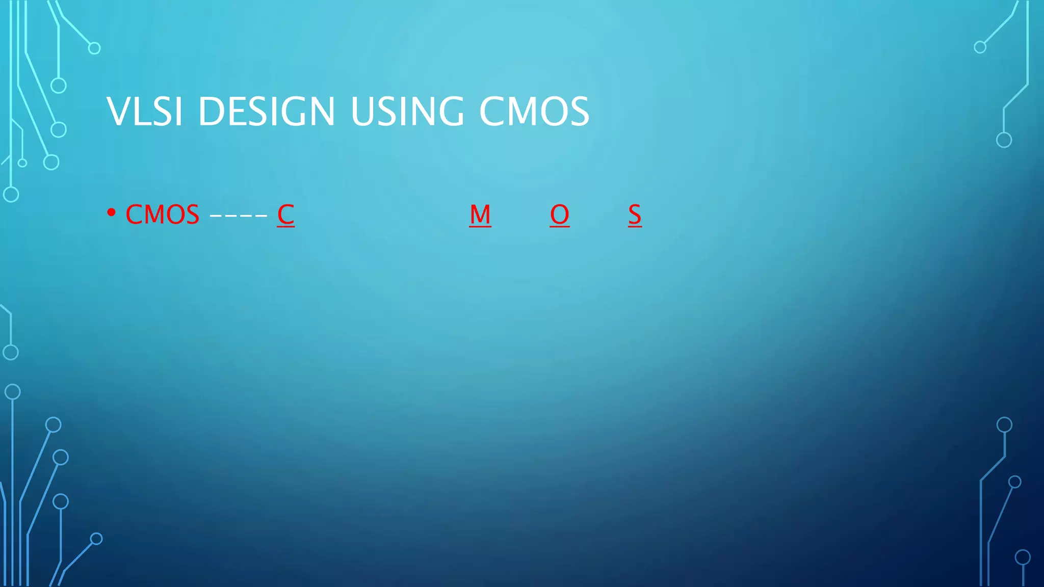 The Cmos Vlsi Design Pptx