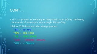 THE CMOS VLSI DESIGN | PPTX