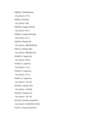 VLSI Final Design Project | PDF