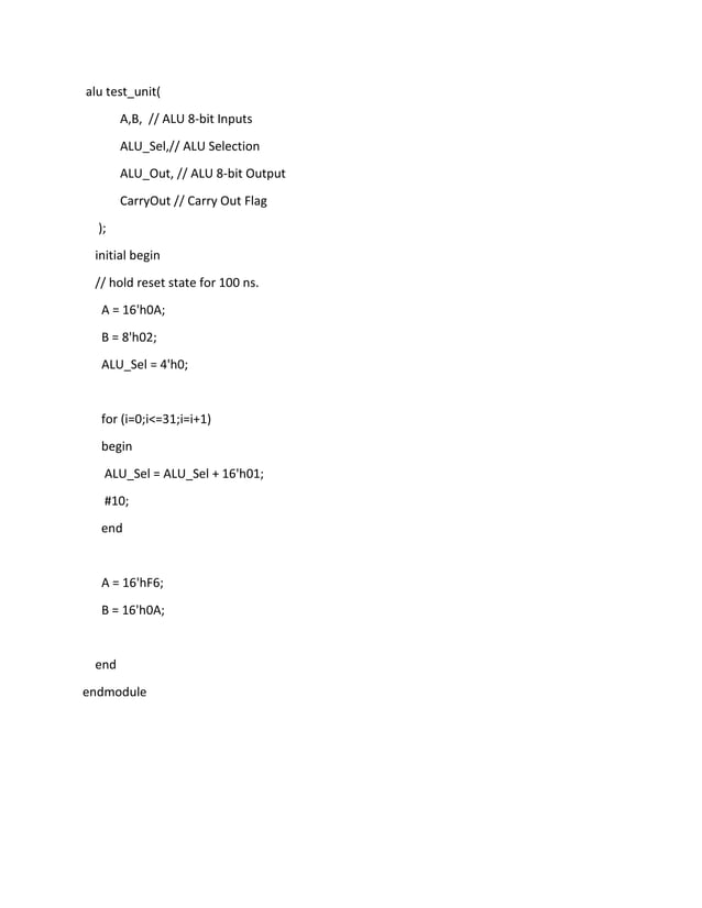 VLSI Final Design Project | PDF | Technology & Computing