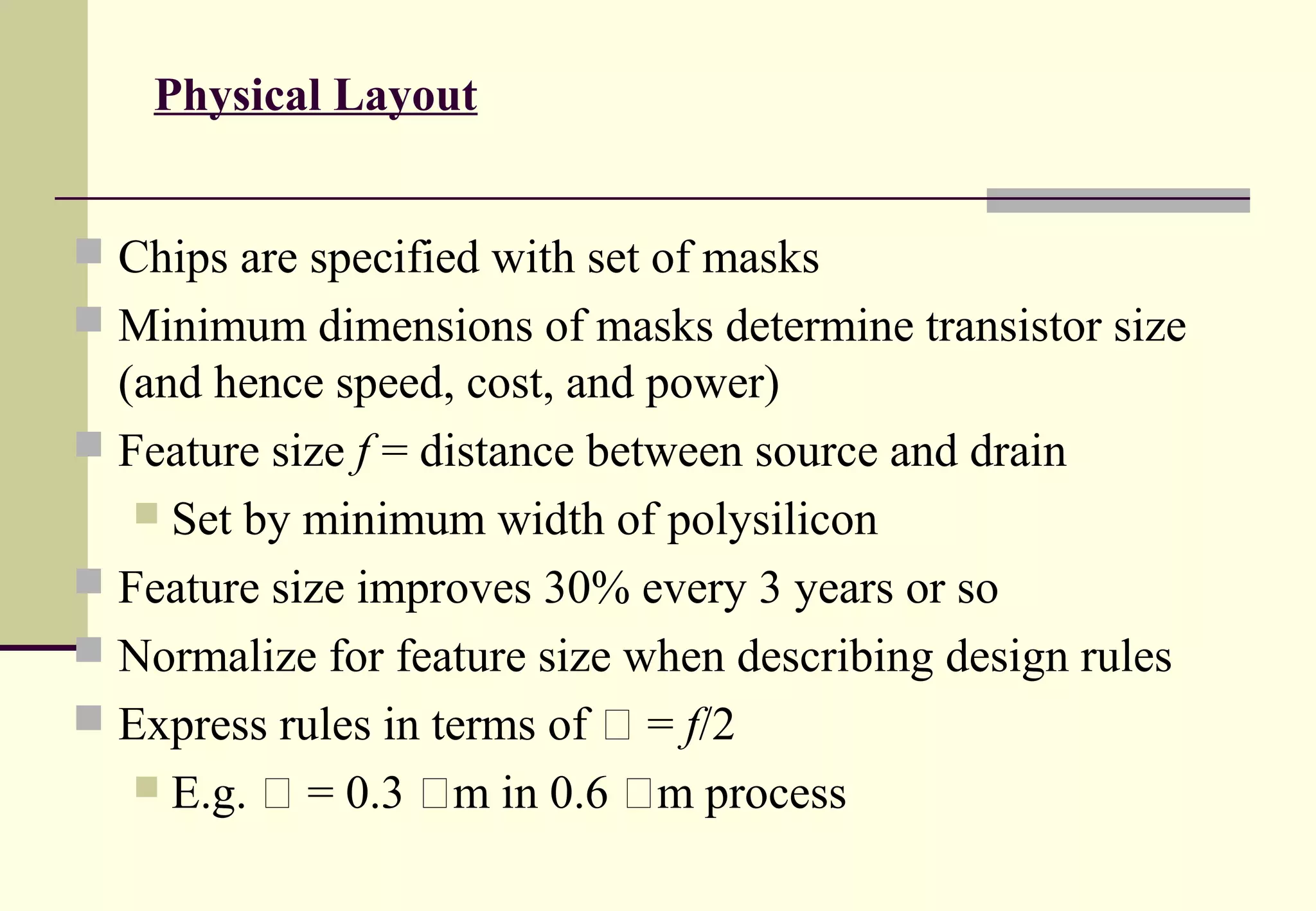 Vlsi design and fabrication ppt | PPT