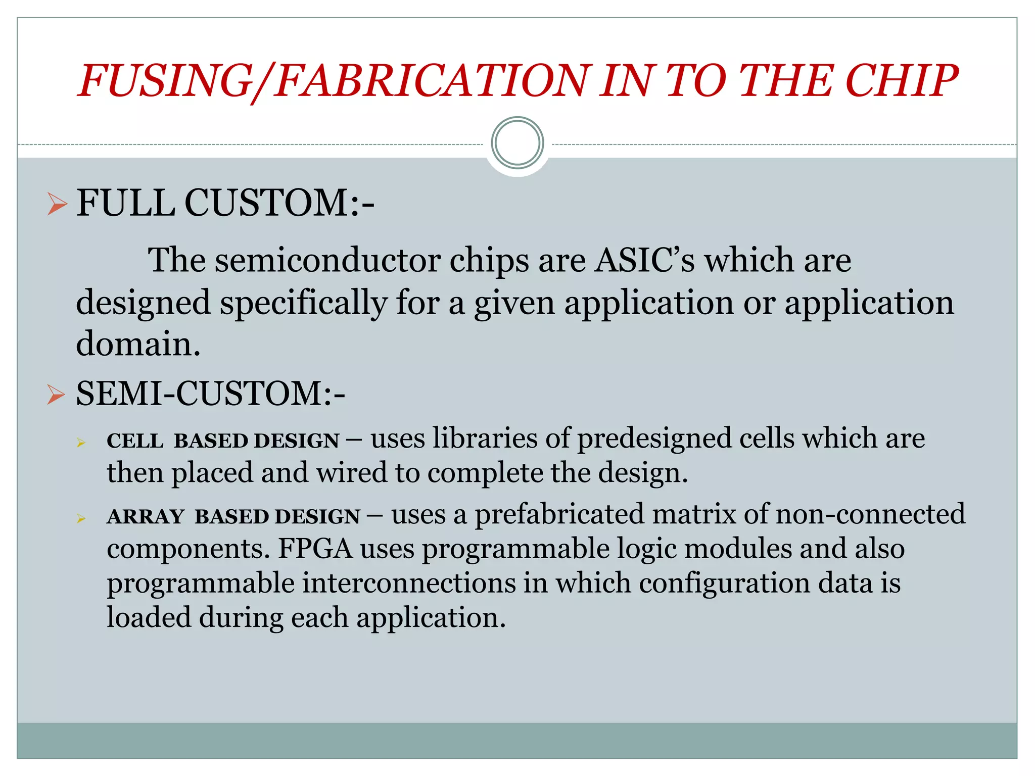 Vlsi design flow | PPTX