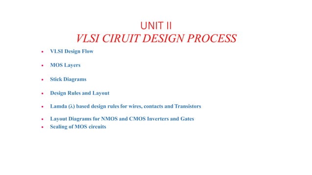 Vlsi Design Flowpptx