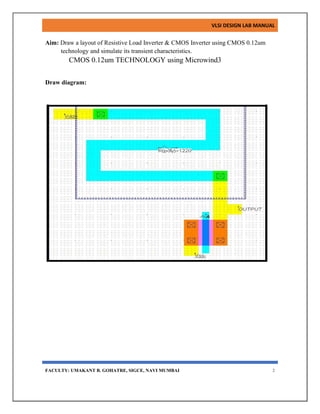 VLSI Design_LAB MANUAL By Umakant Gohatre | PDF