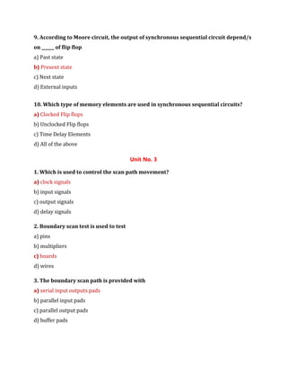 Vlsi design mc qs | PDF