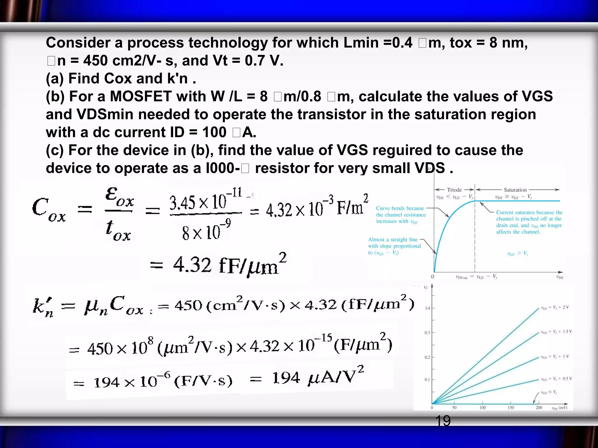 Vlsi design mosfet | PPT