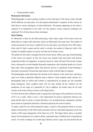 Vlsi design notes l7 a&b batch , ece , sngce | DOC