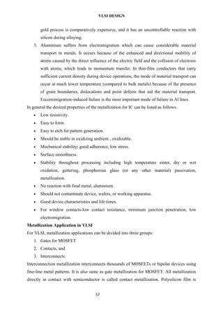 Vlsi design notes l7 a&b batch , ece , sngce | DOC