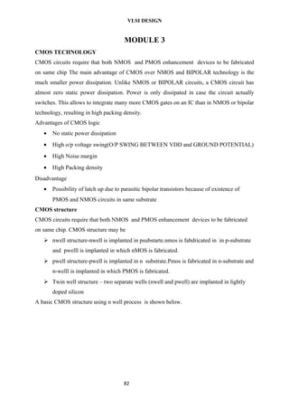Vlsi design notes l7 a&b batch , ece , sngce | DOC