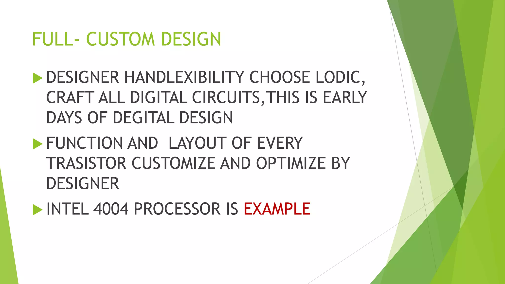 Vlsi Design Process Pptx