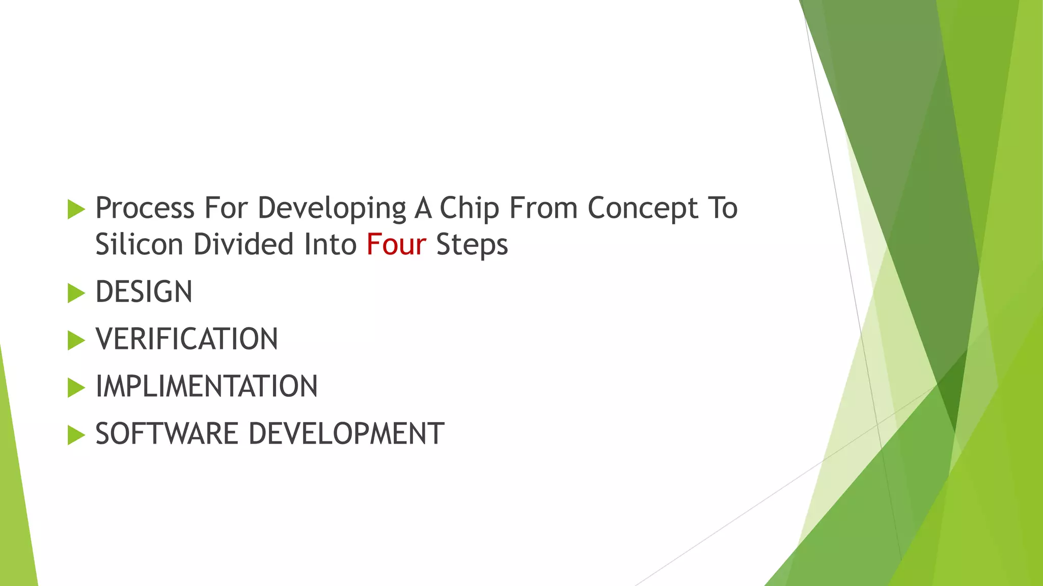 Vlsi Design Process Pptx