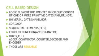 Vlsi design process | PPTX