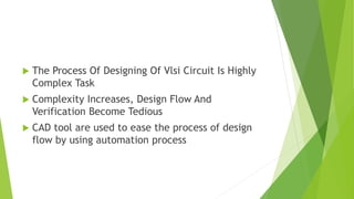 Vlsi design process | PPTX