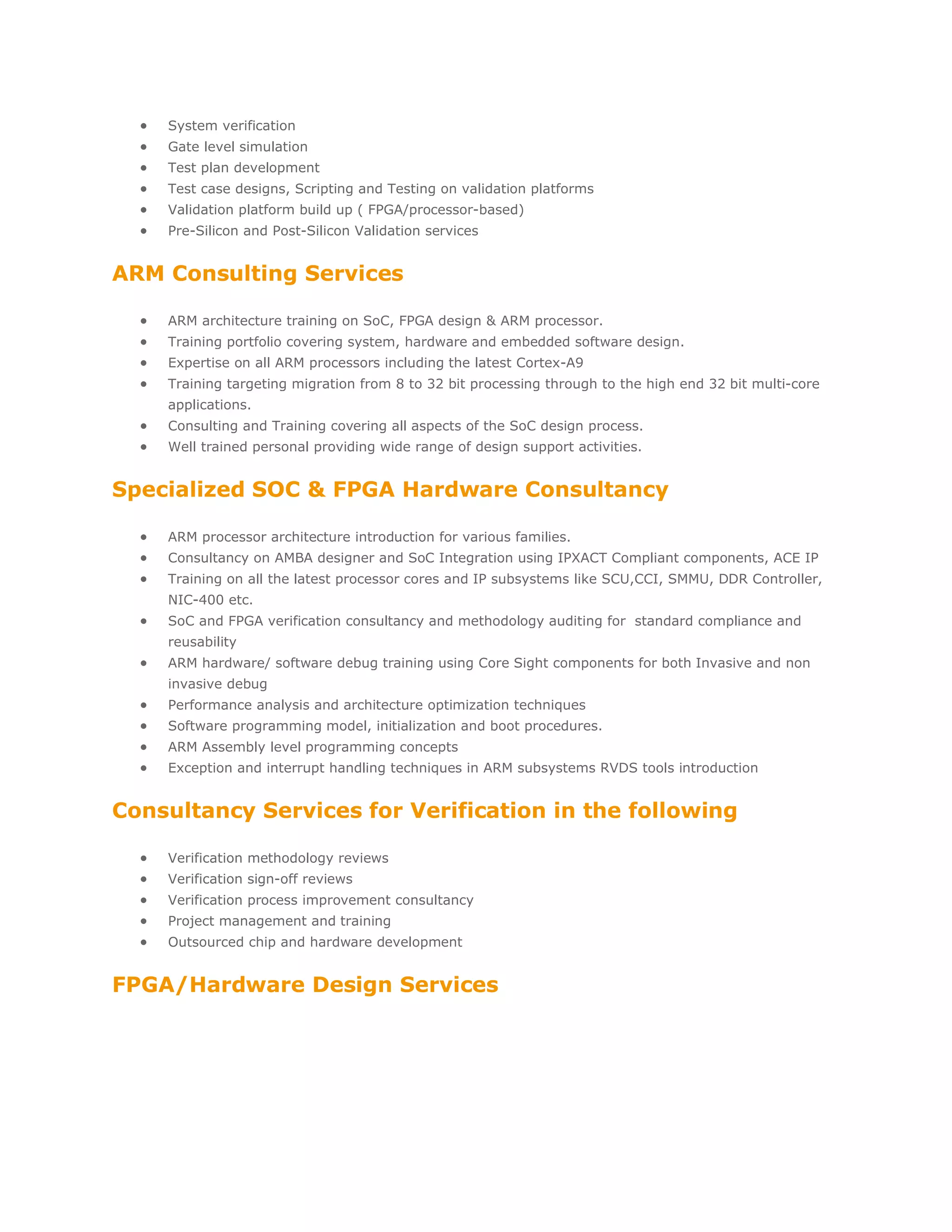 Vlsi design services | PDF