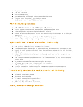 Vlsi design services | PDF