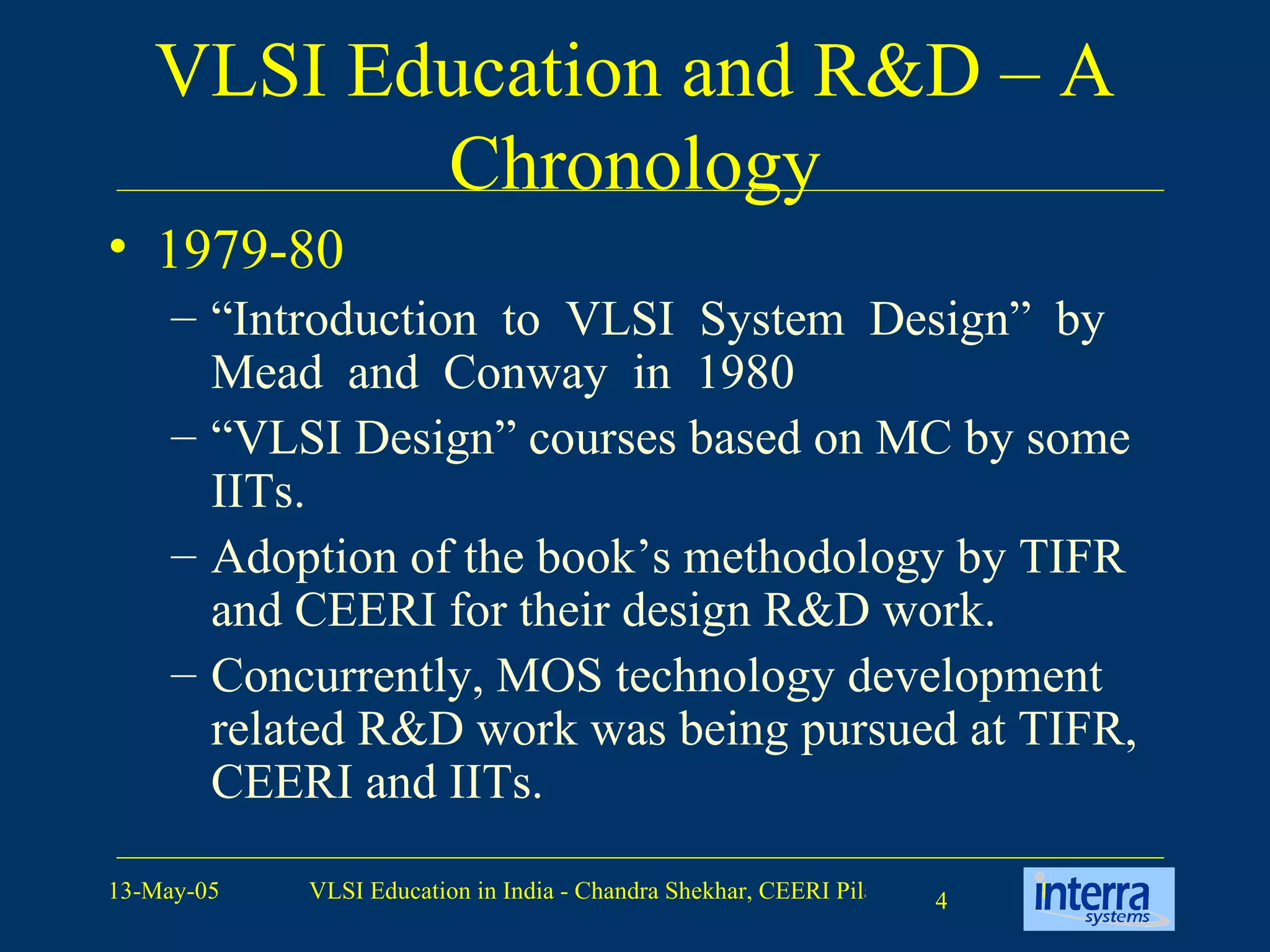 Vlsi Education In India | PPT | Undergraduate Education | College Education