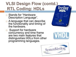 Vlsi & embedded systems | PPTX