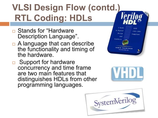 Vlsi & embedded systems | PPTX