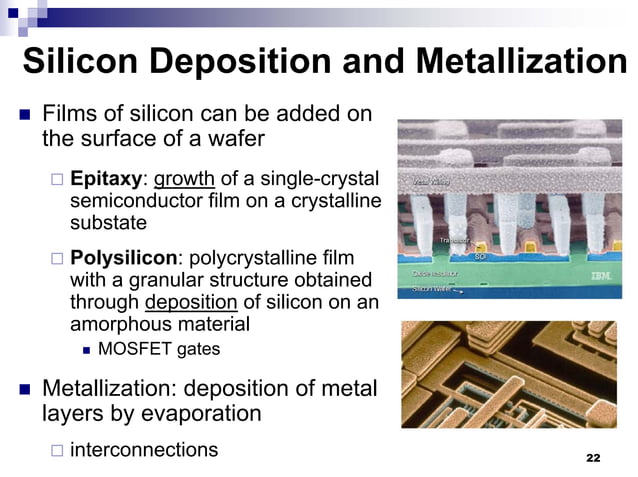 VLSI Fabrication Process in detail pdf file | PPT