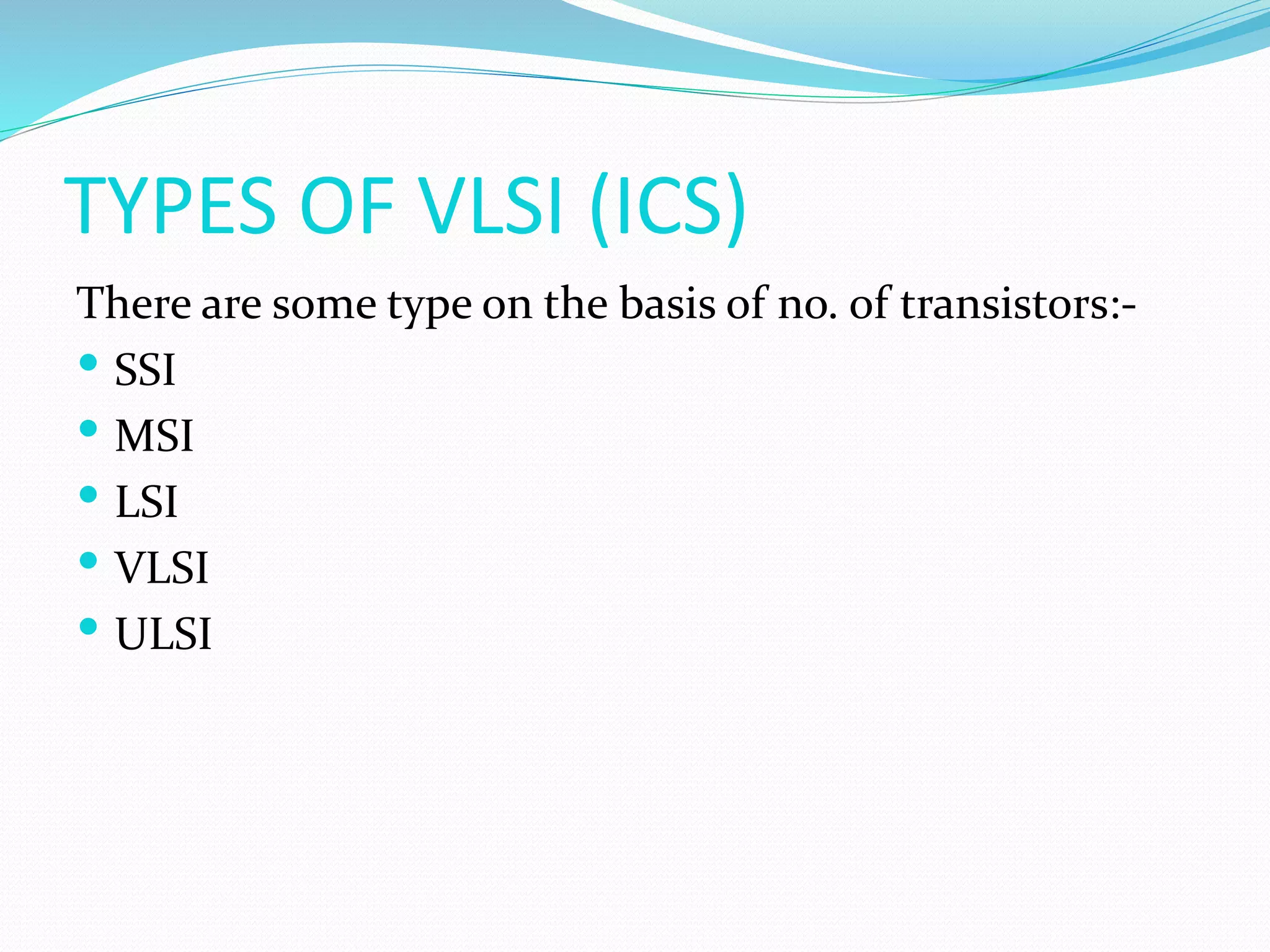 All About VLSI In PPT | PPTX