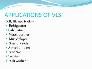 All About VLSI In PPT | PPTX