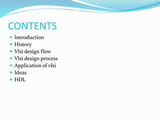 All About VLSI In PPT | PPTX