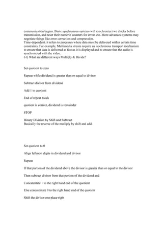 Vlsi interview questions1 | PDF