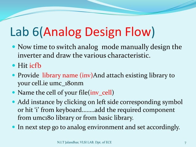 Vlsi lab2 | PPT