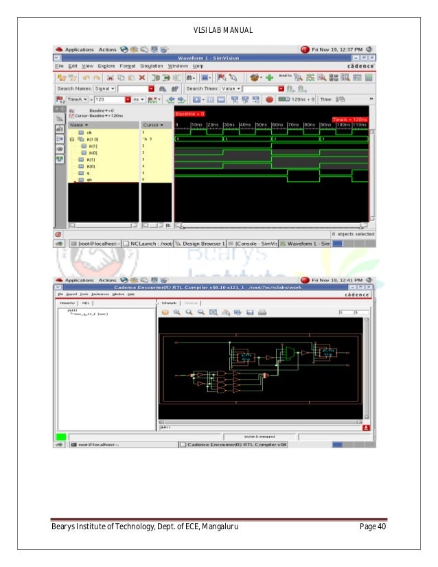 Vlsi Lab Report Using Cadence Tool