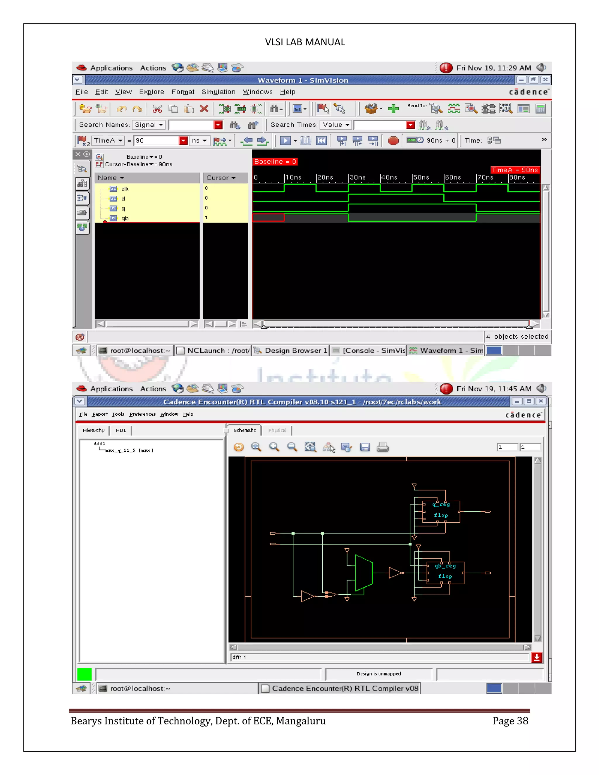 VTU ECE 7th sem VLSI lab manual | PDF